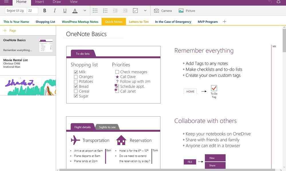 14 Tips och tricks för Microsoft OneNote