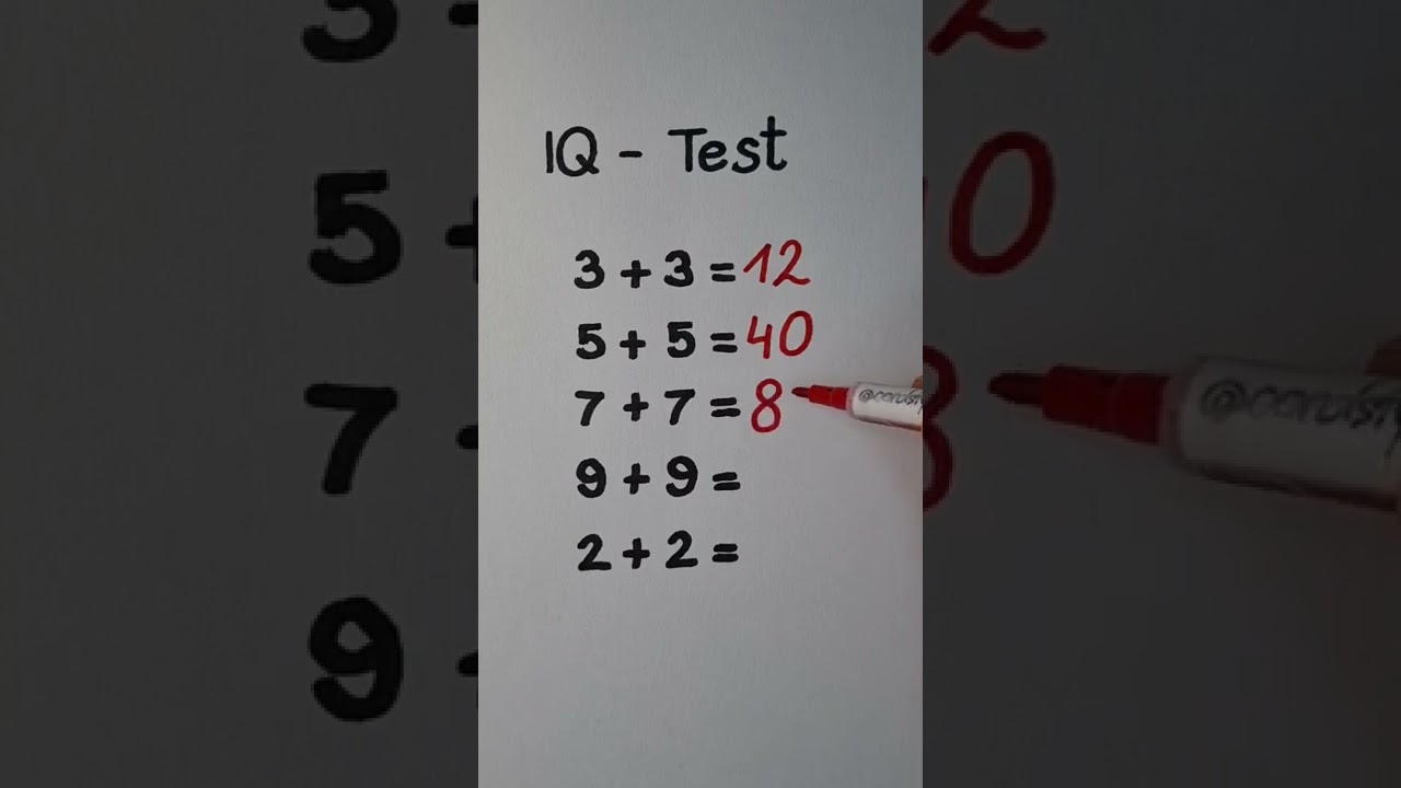 Utforska din intelligens genom vårt IQ-test - upptäck din verkliga ...